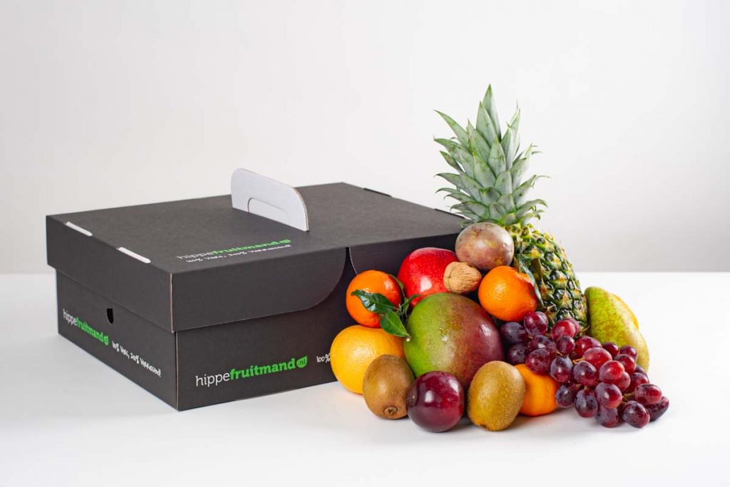 Fruitmand bezorgen in België • Hippefruitmand .nl